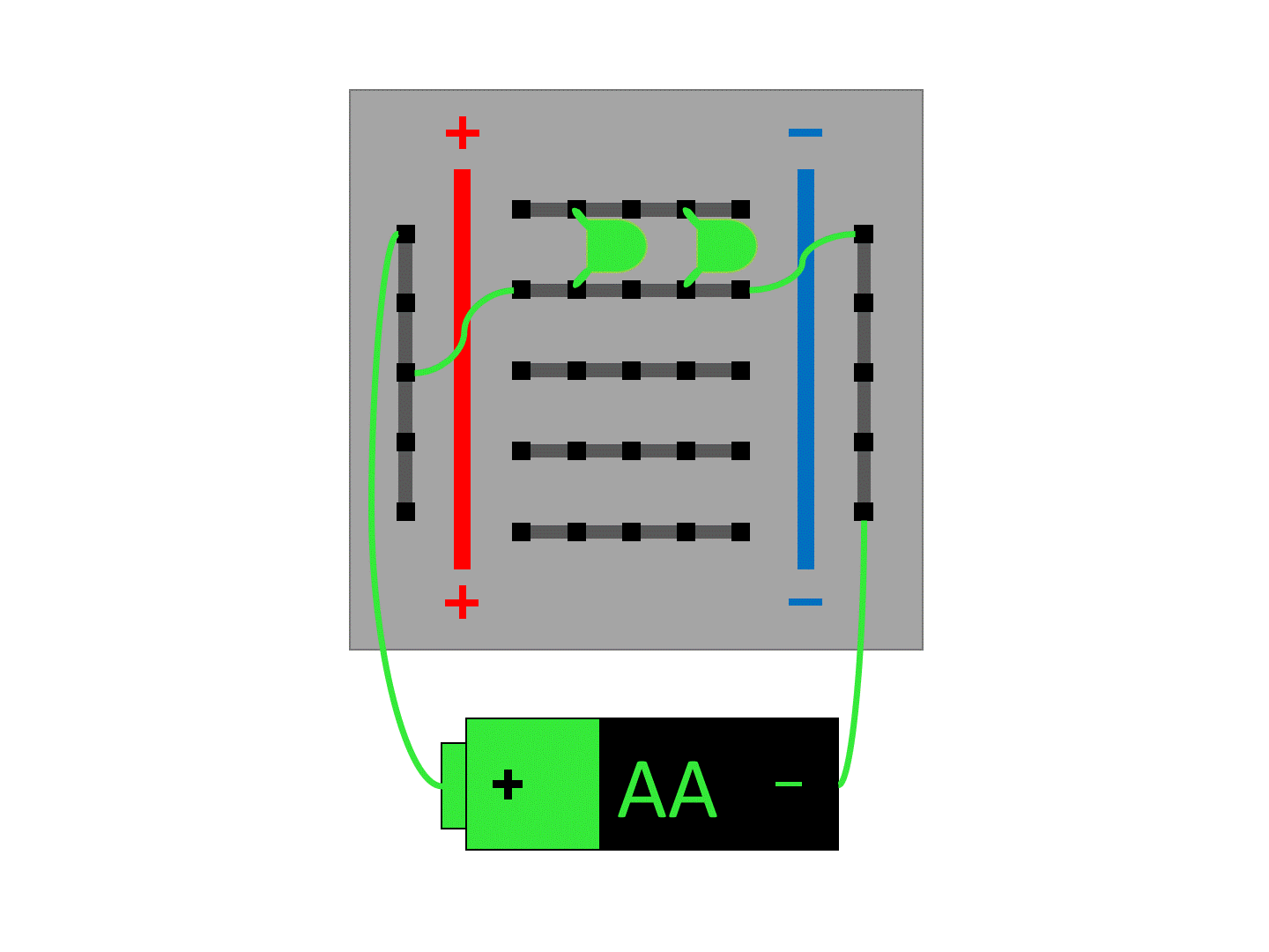 Series Vs. Parallel - Breadboard Circuitry Unit - Positive Physics