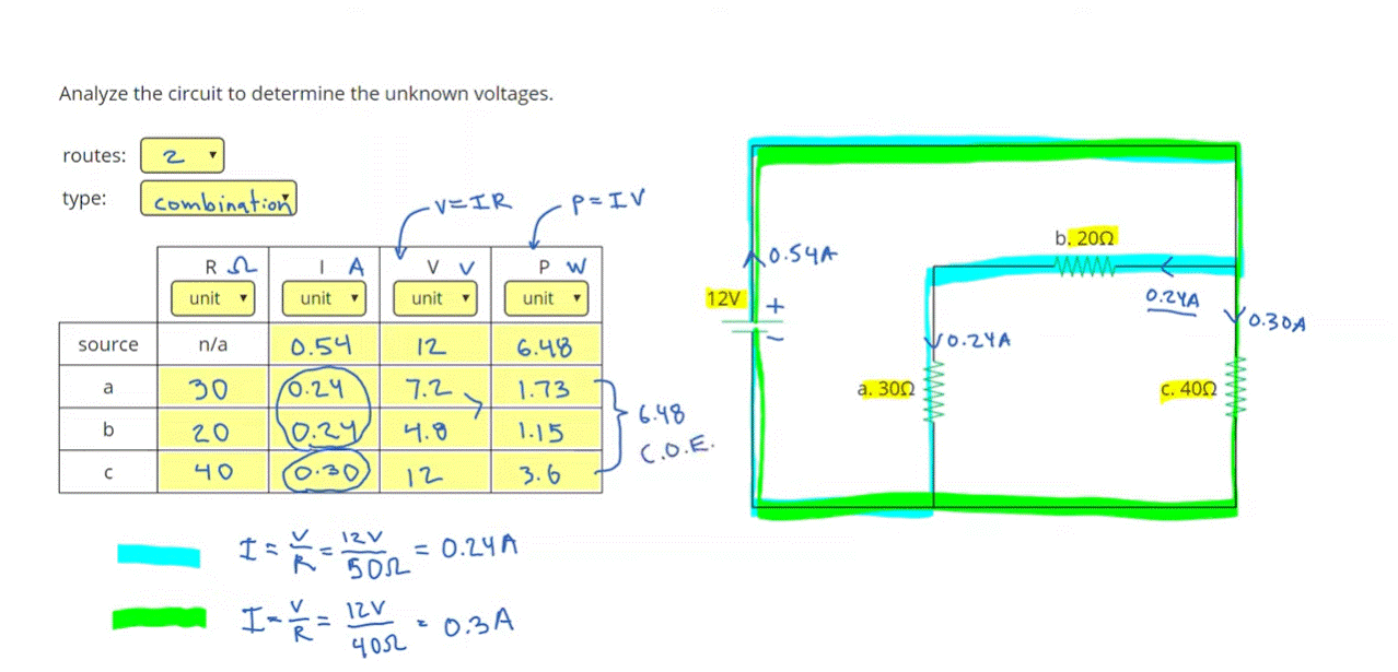 Various - Circuit Analysis Unit - Positive Physics