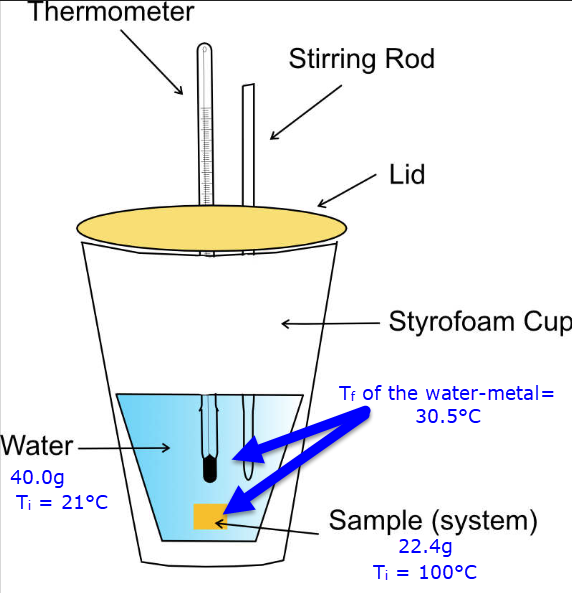Coffee Cup Calorimeter Diagram
